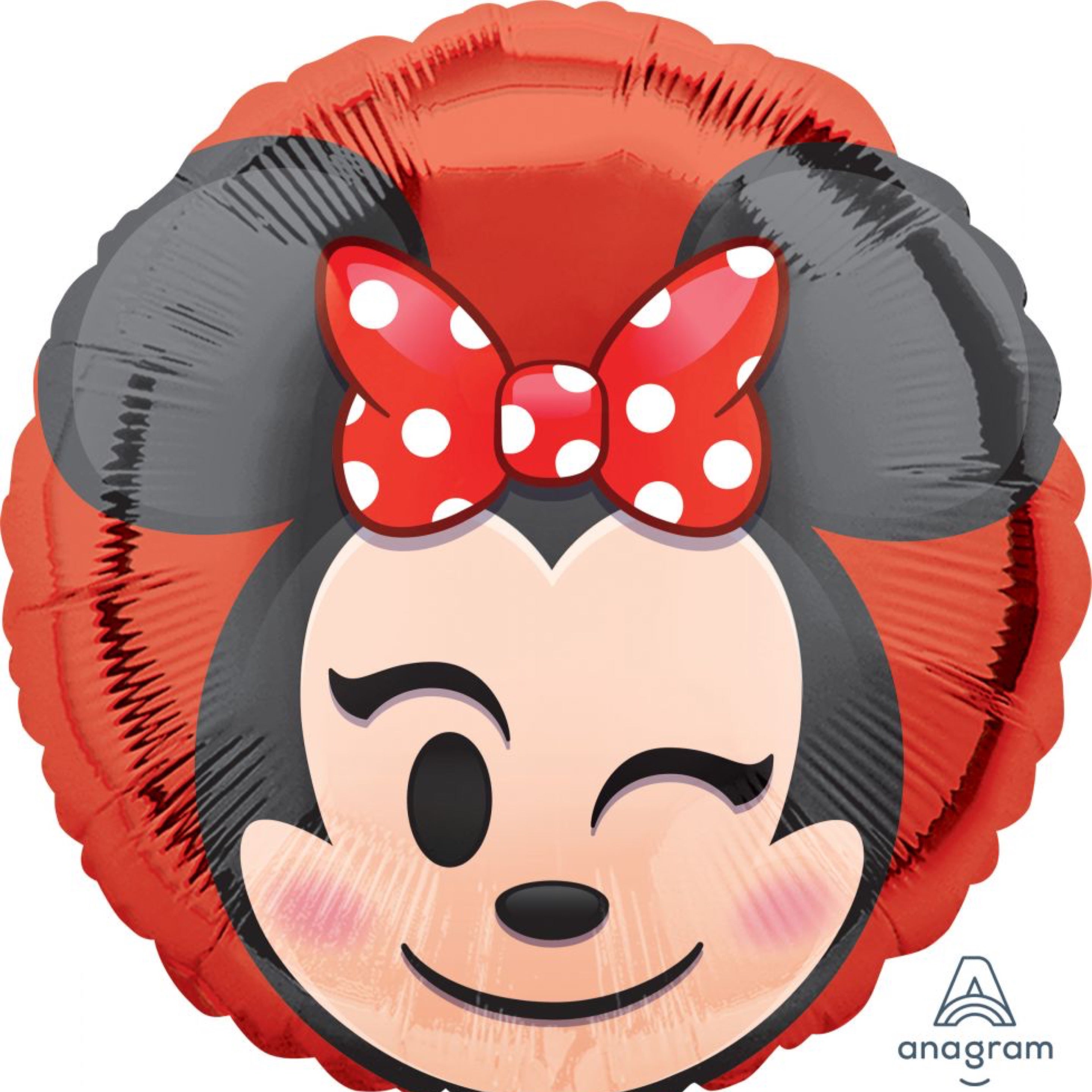 18” Foil Balloon Disney Minnie Mouse Emoji | Forget Me Not